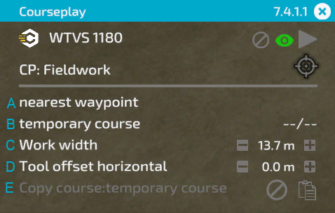 Courseplay help page